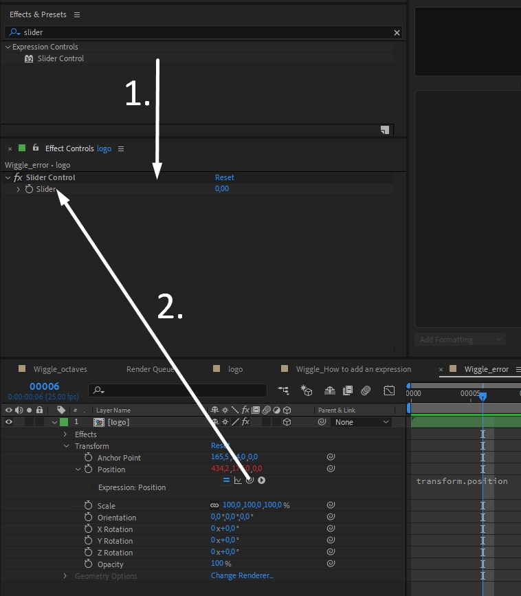 How To Use Wiggle Expression In After Effects Hollywoodhon
