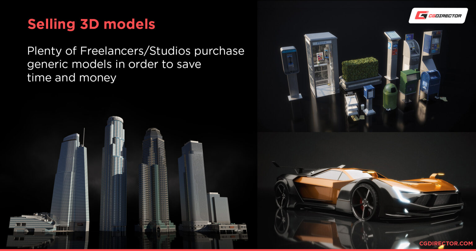 How to Make Money as a 3D Artist (9 Fulfilling Ways)