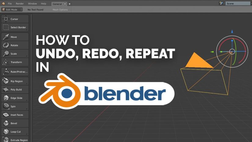 Everything About the Blender Undo, Redo, Repeat Last, and Adjust Last ...