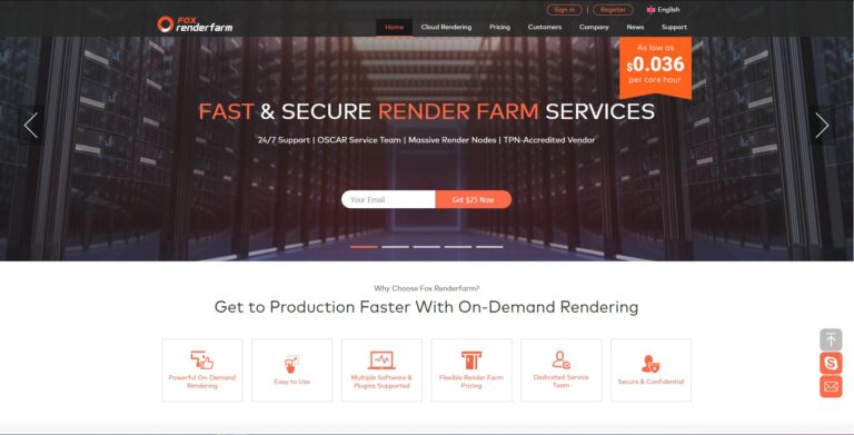 Best Online Render Farms - Our Top 10 Favorite CPU & GPU Render Farms