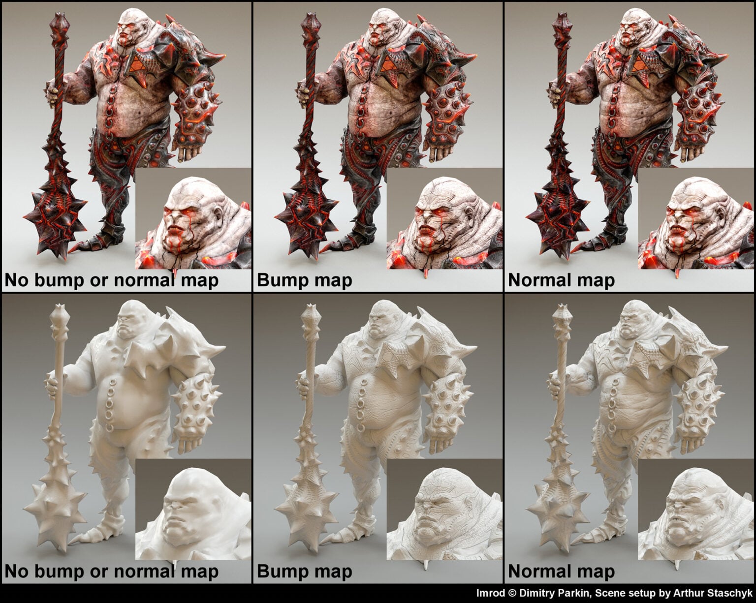 Normal vs Displacement vs Bump Maps: Differences and when to use which
