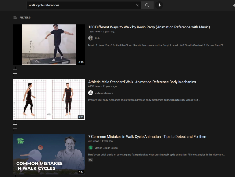 Our Favourite Walk Cycle References - And where to find more