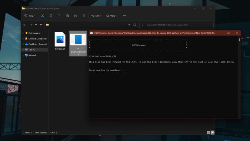 How to update your BIOS without a CPU