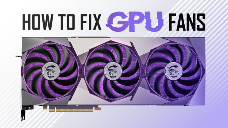 GPU Fans Not Spinning - How To Fix (or doesn't it need fixing?)