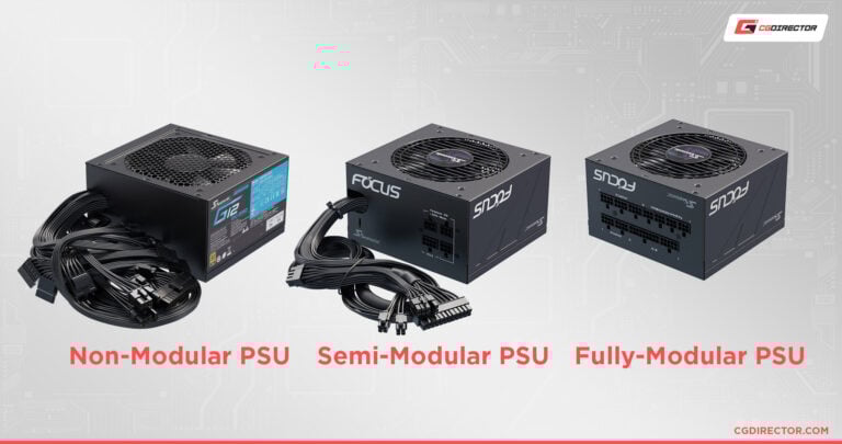 Full vs Semi vs Non Modular Power Supply (PSU)