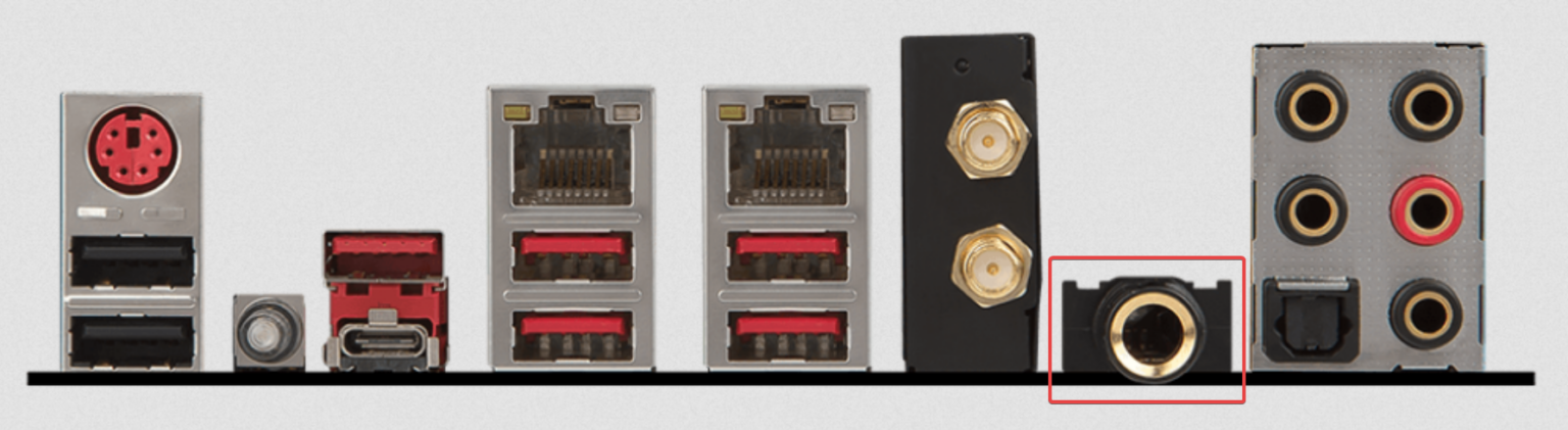 Motherboard Audio Ports/Jacks Explained By Color