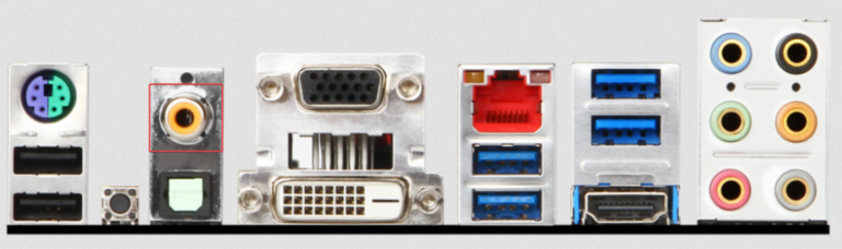 Motherboard Audio Ports/Jacks Explained By Color