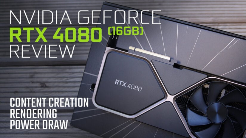 Nvidia GeForce RTX 4080 16GB Review [Content Creation, Rendering ...