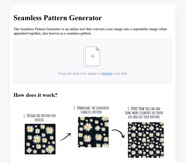 Best Seamless Image and Texture Pattern Generators