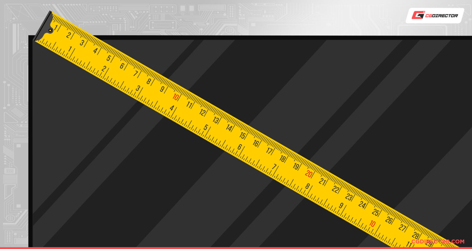 How to Measure/Figure Out Your Monitor Size [In 1 Minute]