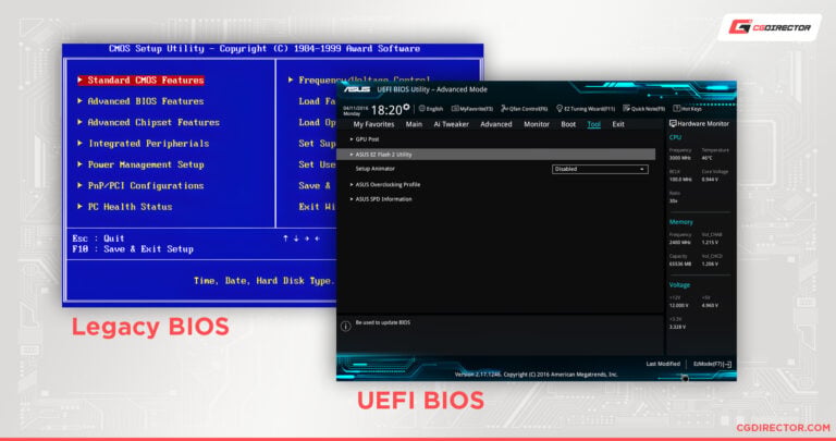 UEFI vs Legacy BIOS & Boot Mode Explained