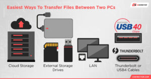 Transfer Files Between Two PCs: The 5 Easiest Ways