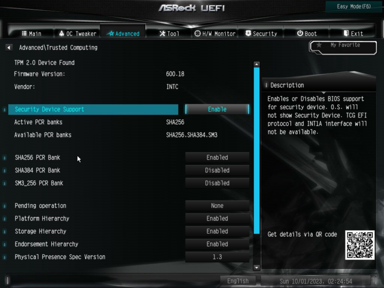 How To Enable TPM (2.0) In BIOS