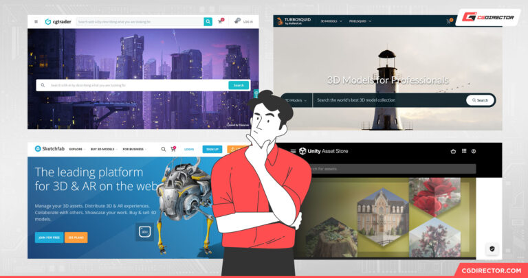 Where to Download 3D Models? Our Favorite Sites for 3D Artists