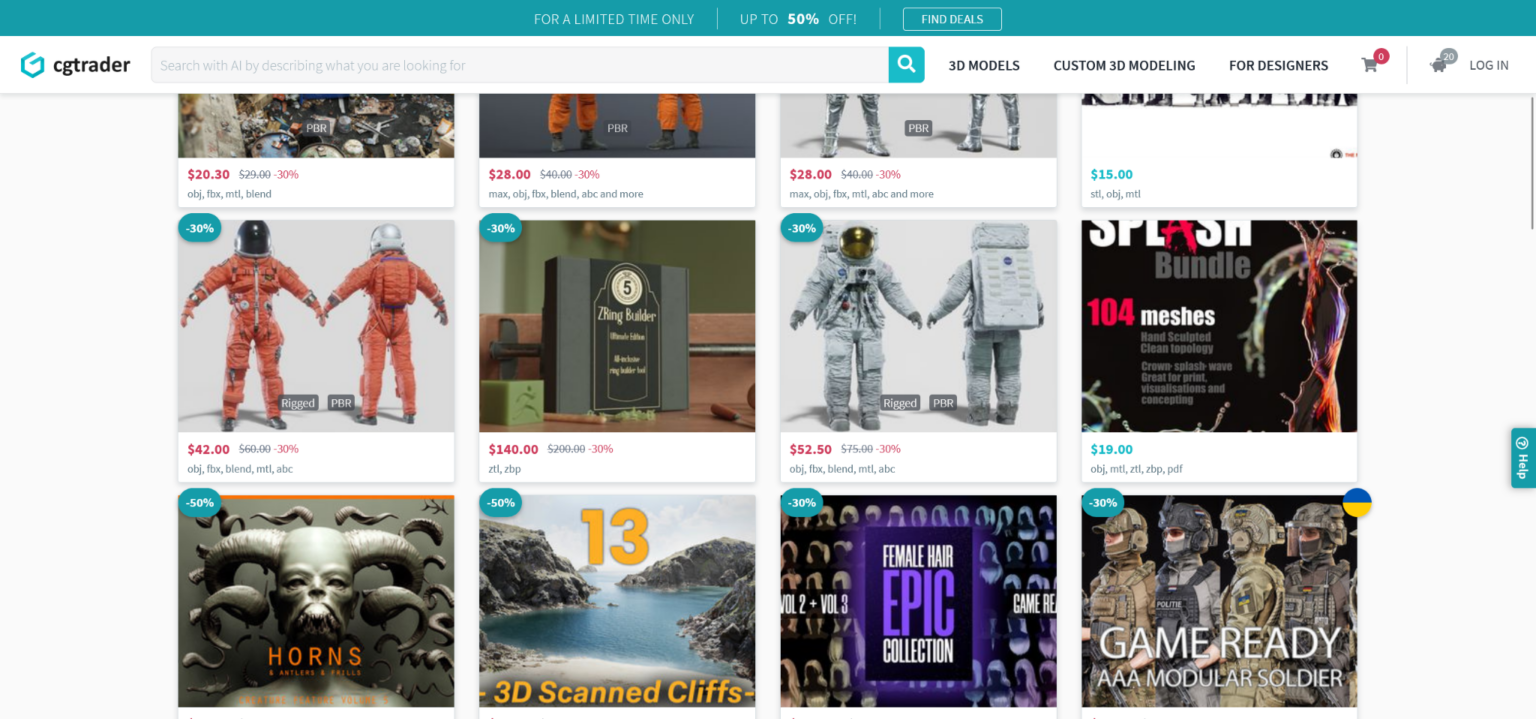 Where to Download 3D Models? Our Favorite Sites for 3D Artists