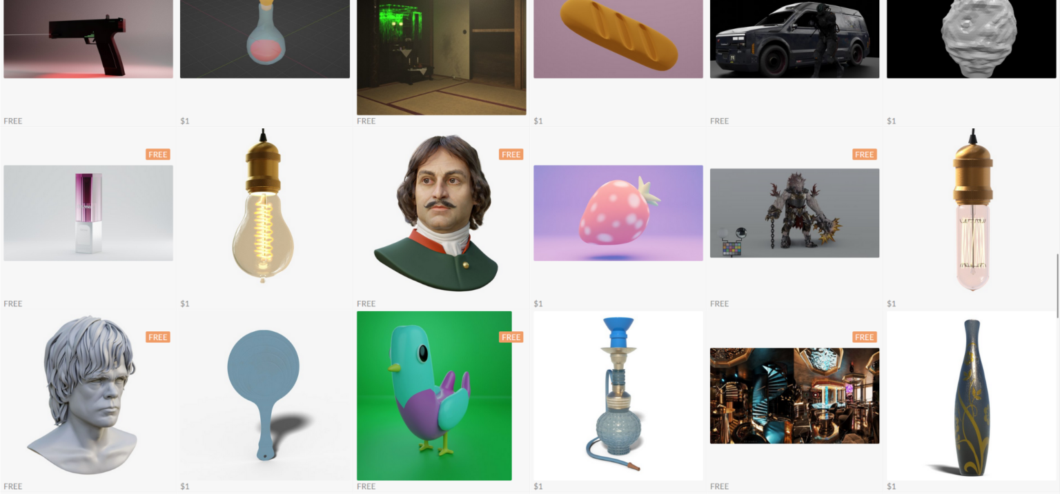Where to Download 3D Models? Our Favorite Sites for 3D Artists